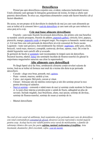 Detoxifierea | DOC