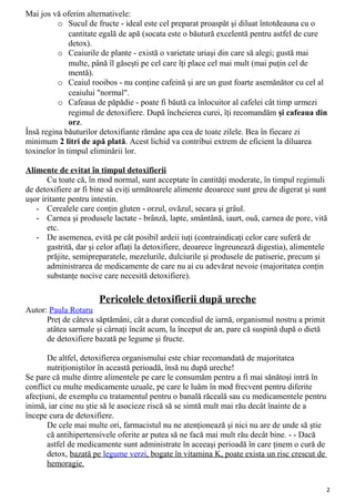 Detoxifierea | DOC