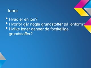 Det periodiske system | PPT