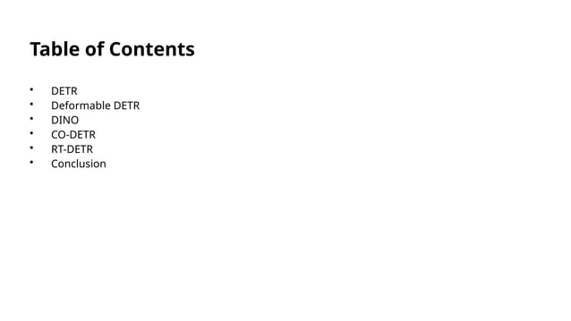 End To End Object Detection With Transformers Pptx