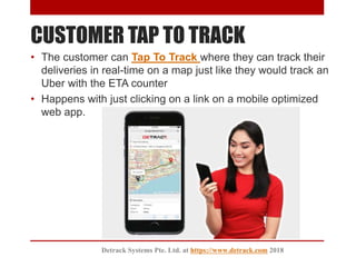 Vehicle Tracking & Proof Of Delivery (POD) Solution By Detrack | PPTX