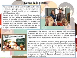 Detras de la pizarra | PPTX