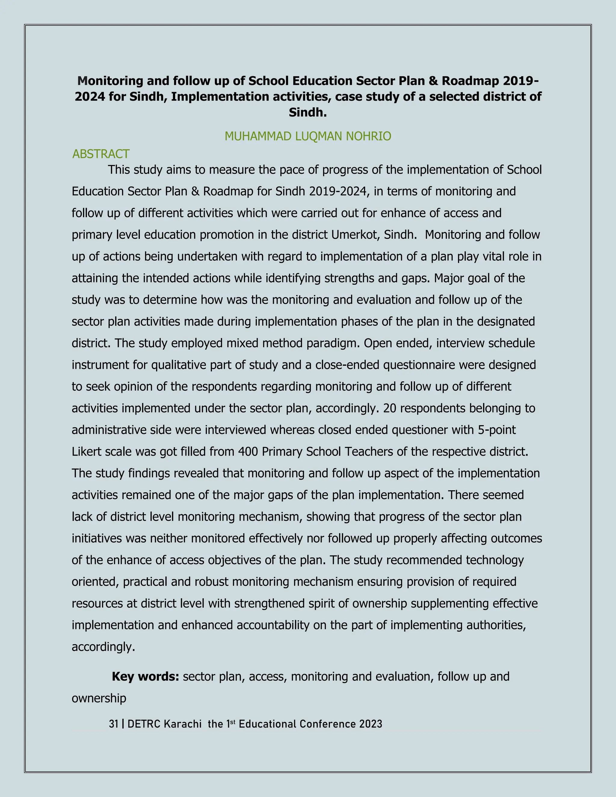 DETRC Karachi The 1st Educational Conference OK.pdf