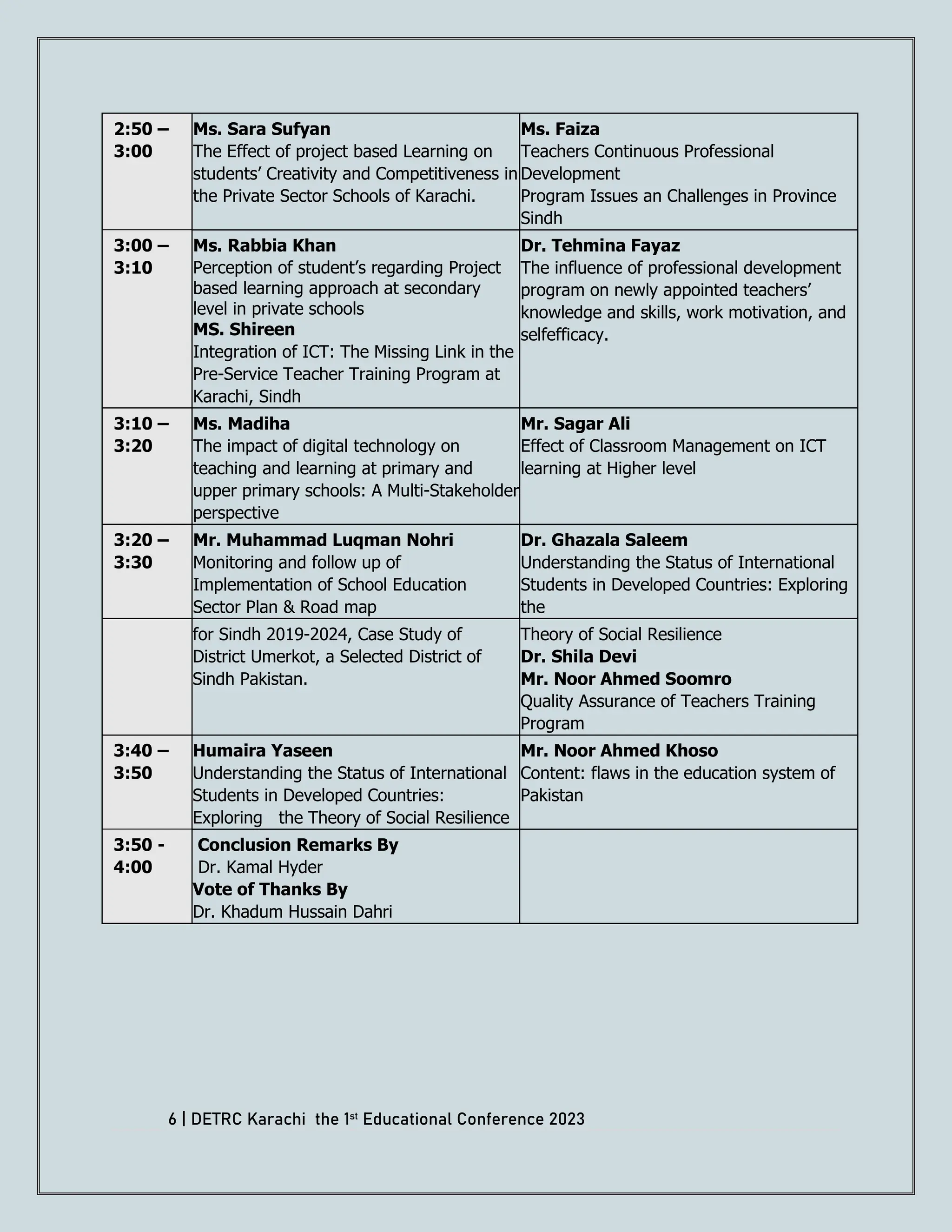 DETRC Karachi The 1st Educational Conference OK.pdf