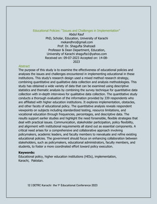 DETRC Karachi The 1st Educational Conference OK.pdf