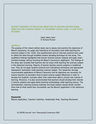 DETRC Karachi The 1st Educational Conference OK.pdf