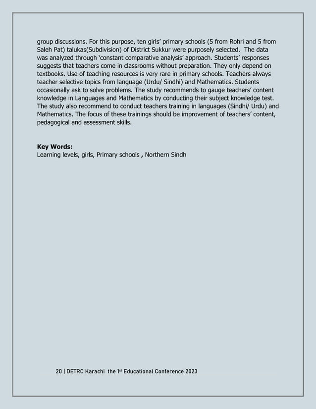 DETRC Karachi The 1st Educational Conference OK.pdf