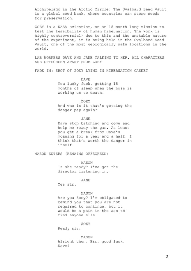 Detritus script third draft | DOCX