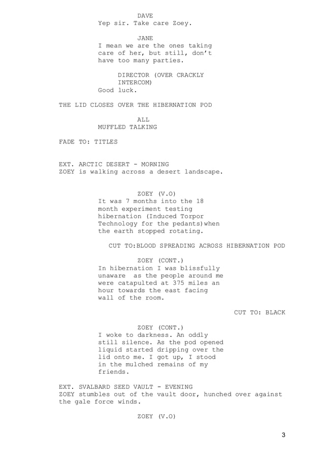 Detritus script third draft | DOCX