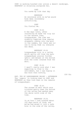Detritus script third draft | DOCX