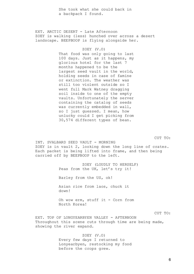 Detritus script third draft | DOCX