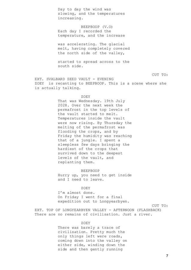 Detritus script third draft | DOCX
