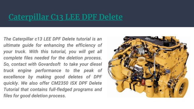 Detroit DD15 DPF Delete Tutorial | PPTX