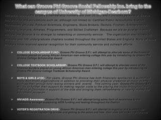 Detroit grad chapter g phi g revamp draft6221 | PPT | Music | Entertainment