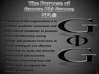 Detroit grad chapter g phi g revamp draft6221 | PPT | Music | Entertainment