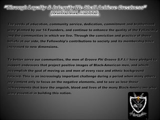 Detroit grad chapter g phi g revamp draft6221 | PPT | Music | Entertainment