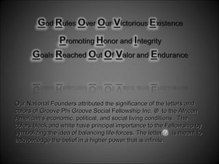 Detroit grad chapter g phi g revamp draft6221 | PPT | Music | Entertainment