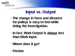 Detroit ins ropes & pulleys | PPT