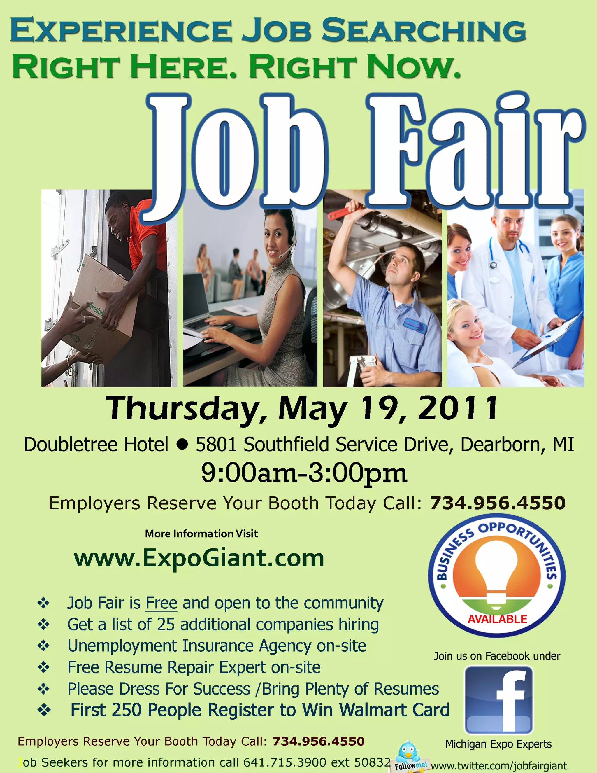 Detroit Job Fair May 19 Flyer | PDF