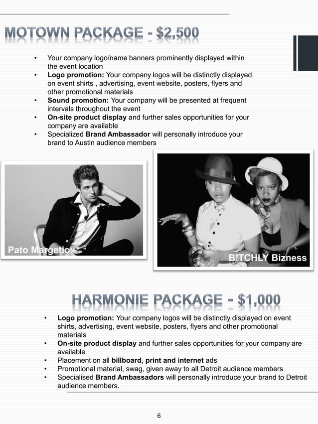 Detroit SOULcase Event Proposal | PDF | Business Expos & Conferences ...