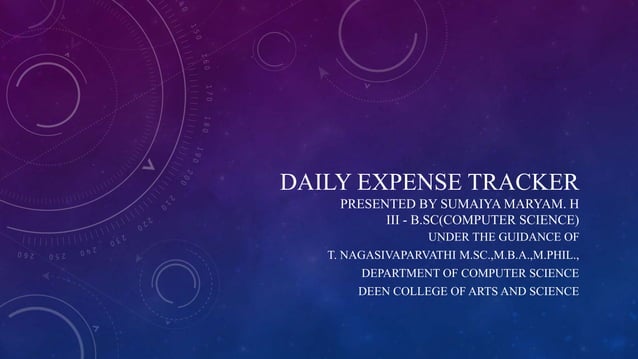 Daily expenses tracker project ppt7.pptx