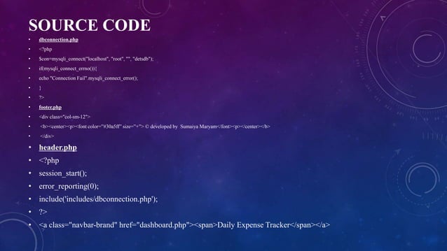 Daily expenses tracker project ppt7.pptx