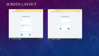 Daily expenses tracker project ppt7.pptx