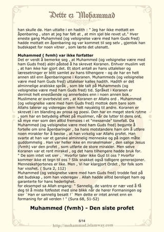 Dette Er Muhammad _ NORWEGIAN | PDF