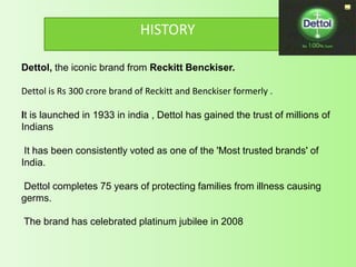 Dettol -brand management | PPTX