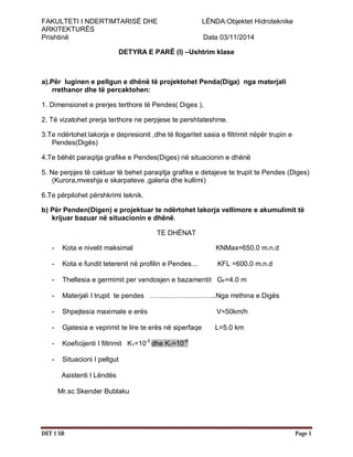 Detyra e pare pjesa 1 ushtrim klase 03.11.2014
