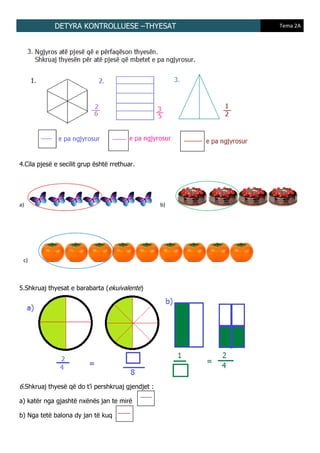 Detyra kontrollues-thyesat pdf | PDF