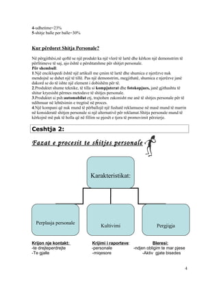 Shitja personale | DOC