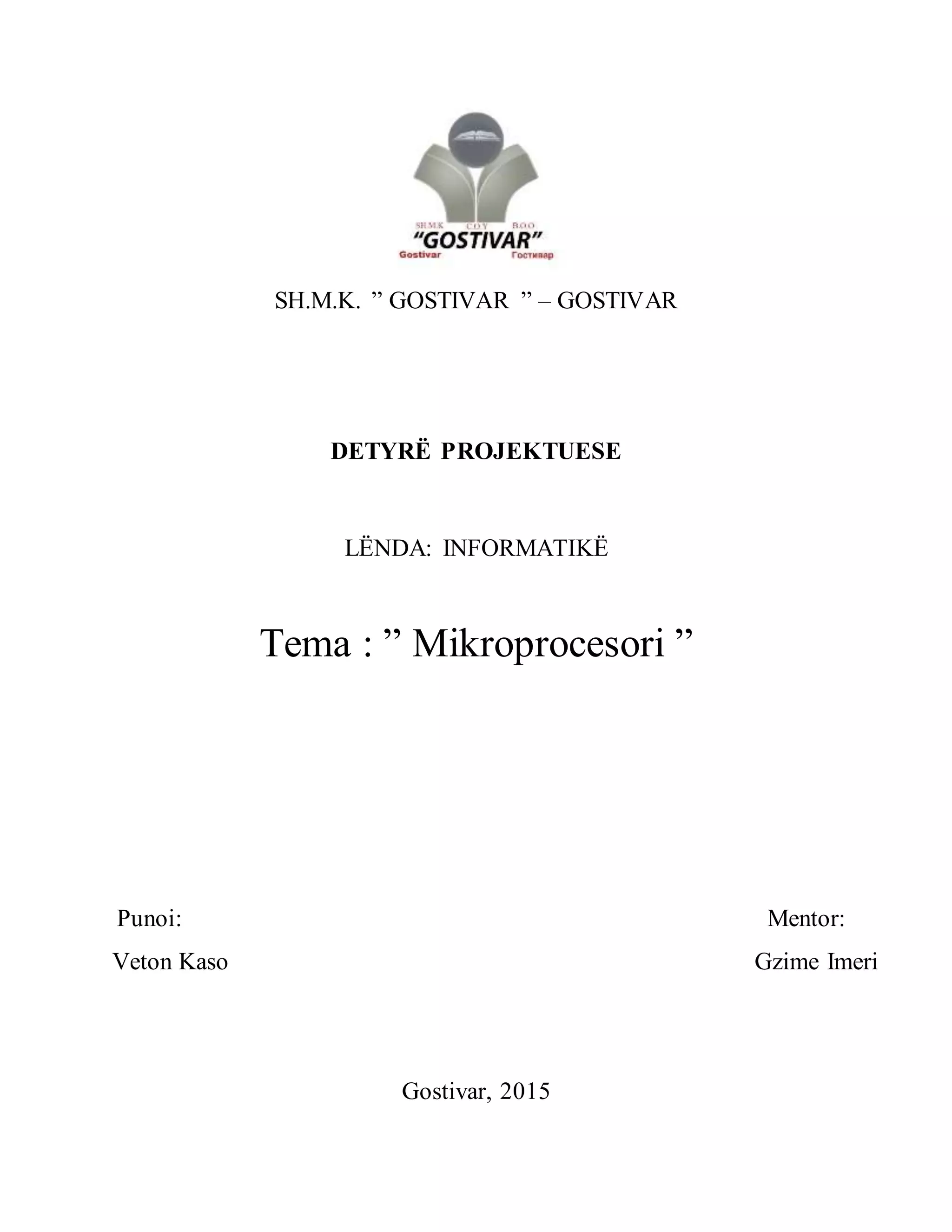 Mikroprocesori | DOCX