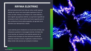 Elektriciteti, Fizike | PPT