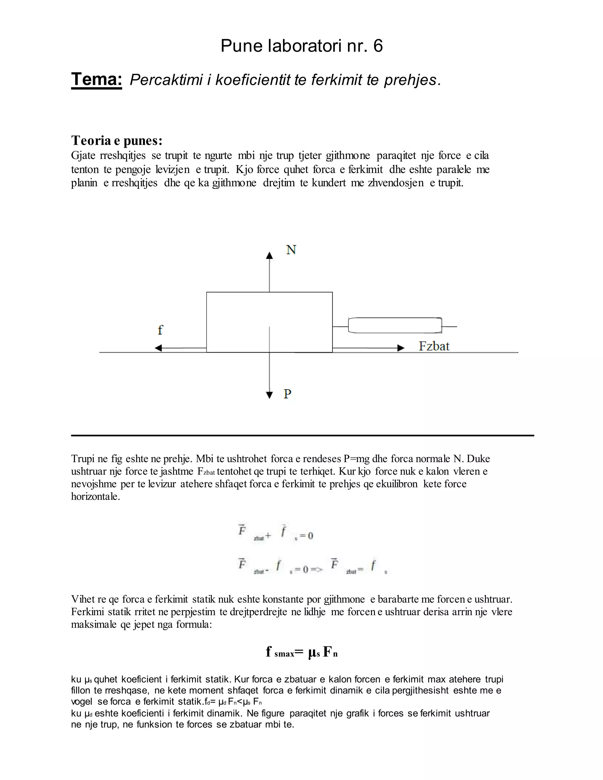 Detyre kursi fizike | DOCX