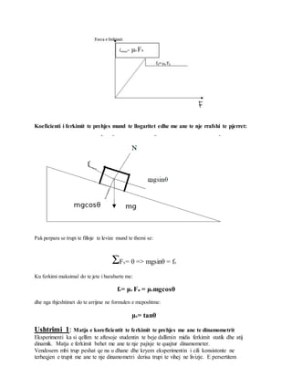 Detyre kursi fizike | DOCX