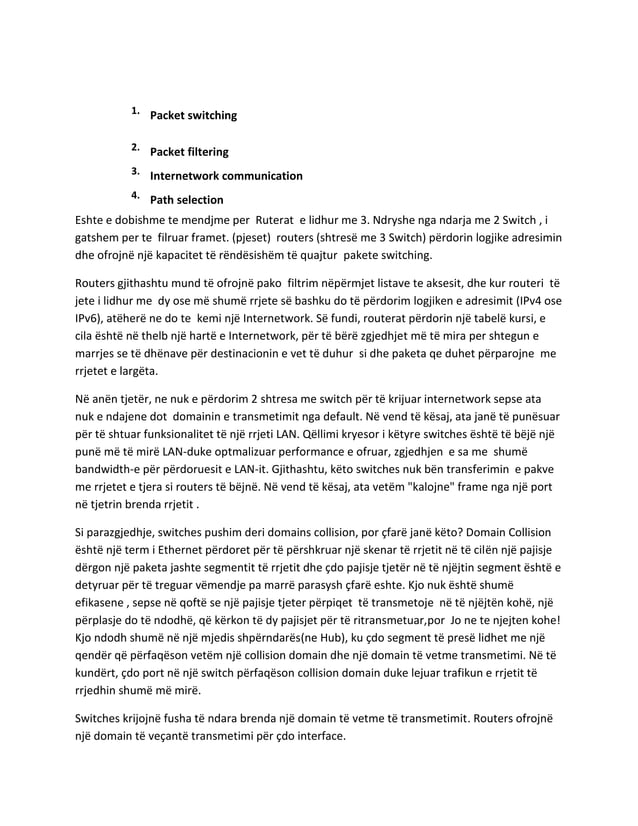Rrjeta kompjuterike. | DOCX