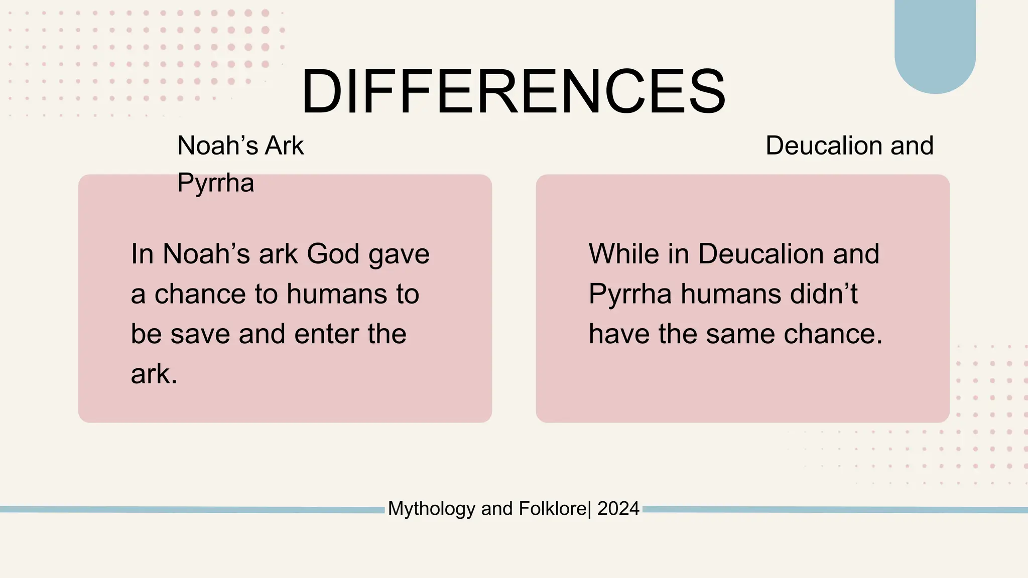Deucalion and Pyrrha (Noah’s Ark) and Echo, Narcissus, and Clytie.pptx