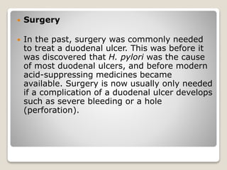 Deudinal ulcer | PPTX