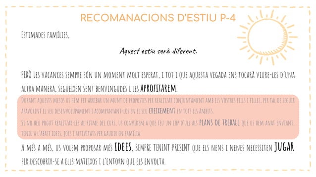 Deures d'estiu | PDF