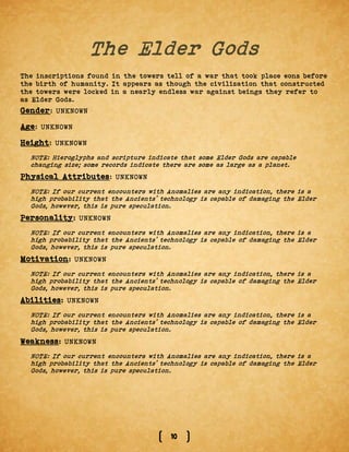 Narrative Design Pitch Bible Sample | PDF