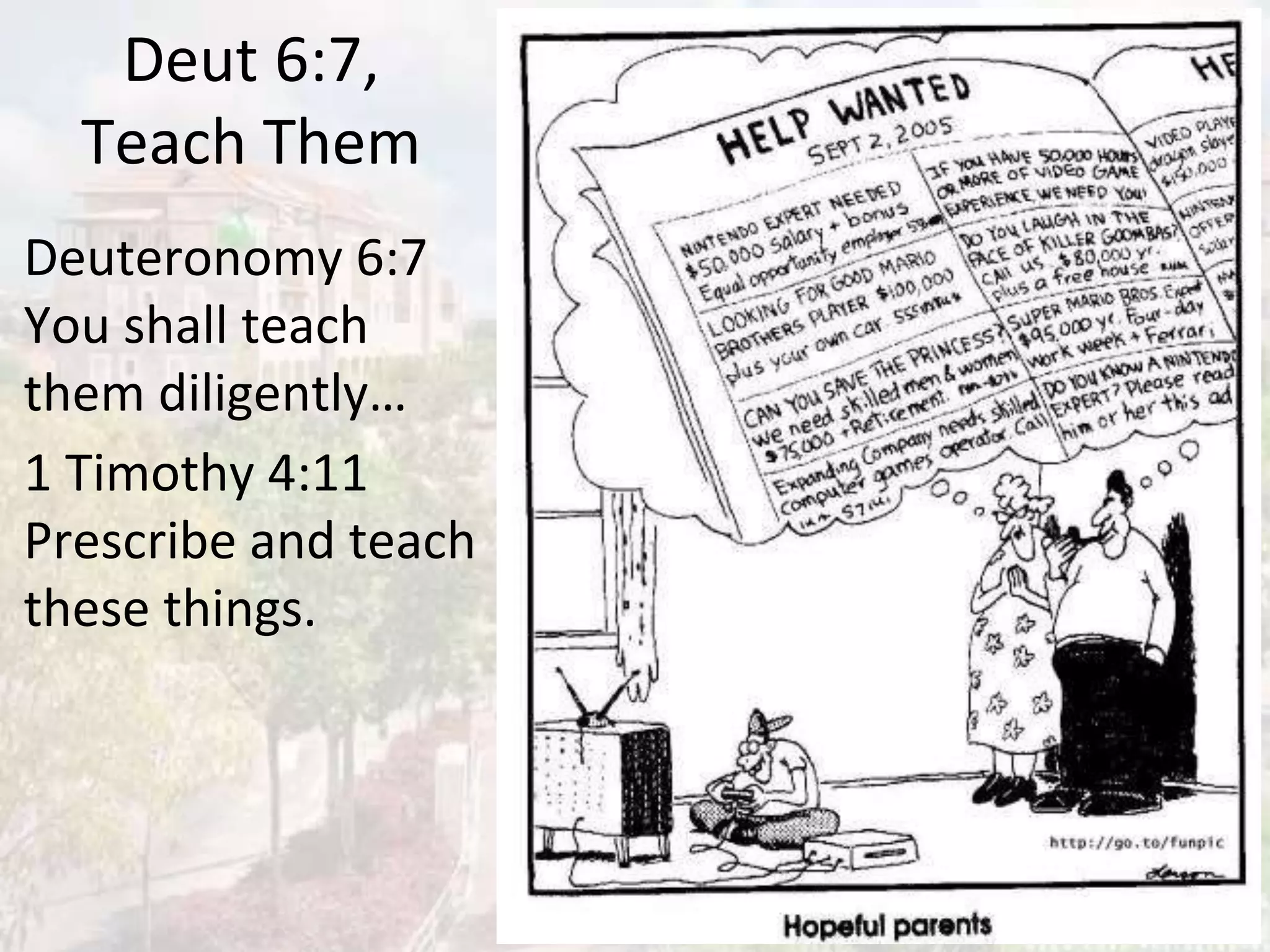 Deuteronomy 6, One God, echad vs. yachid, One Christ, phylacteries ...