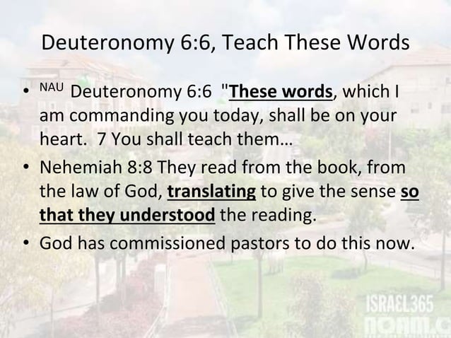Deuteronomy 6, One God, echad vs. yachid, One Christ, phylacteries ...