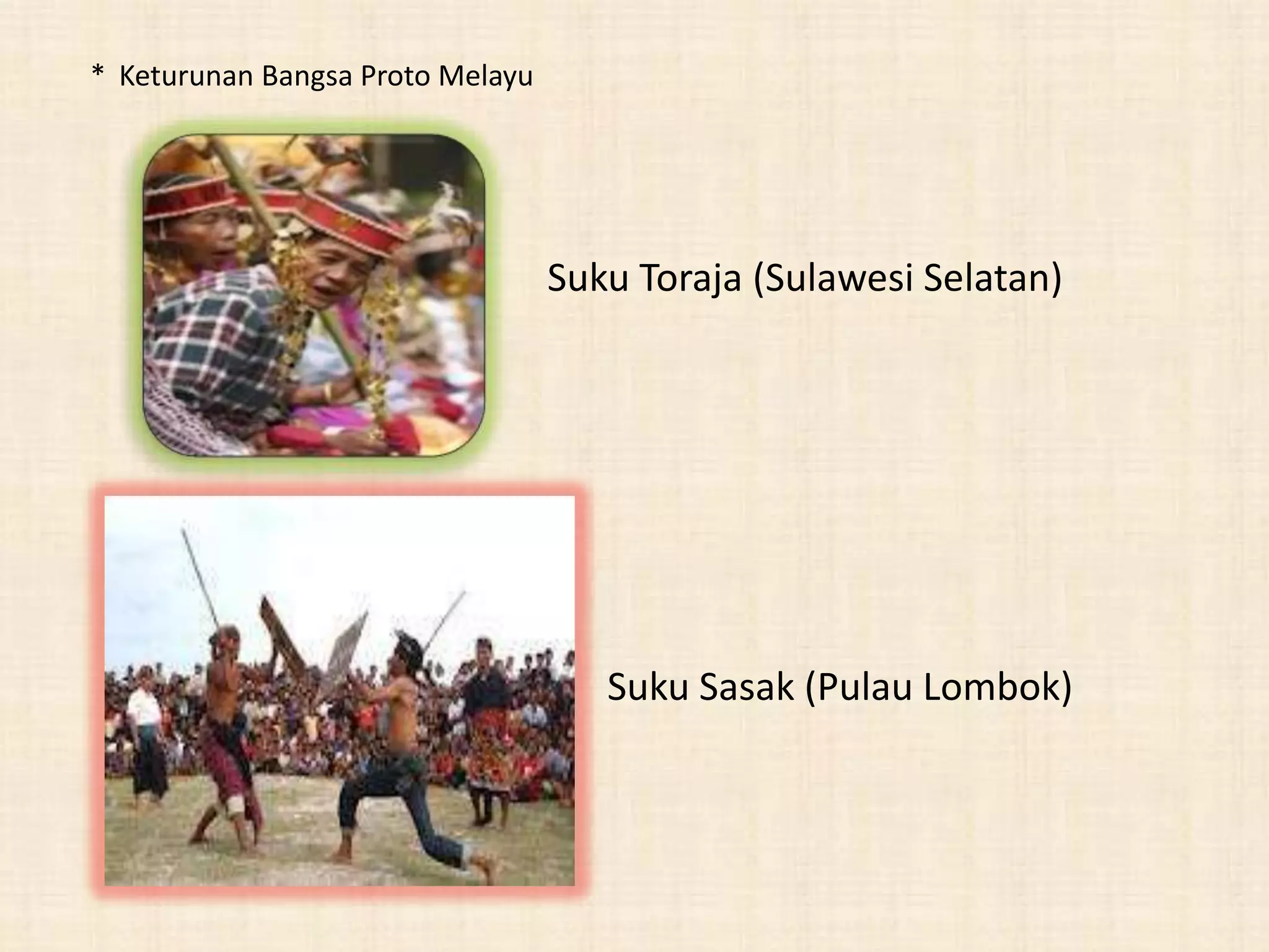 Deutro & proto melayu | PPTX