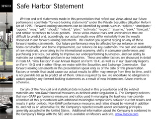 Deutsche Bank Global Industrials and Basic Materials Conference | PPT