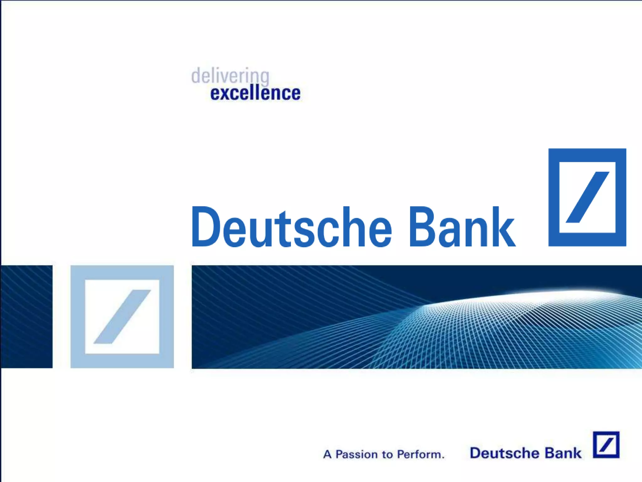 Deutsche bank final Neeraj | PPTX