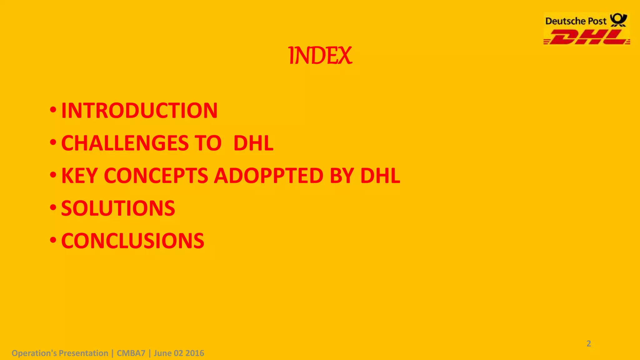 Deutsche post dhl | PPT