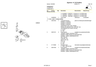 Deutz fahr agrotron k110 profiline tractor parts catalogue manual | PPT