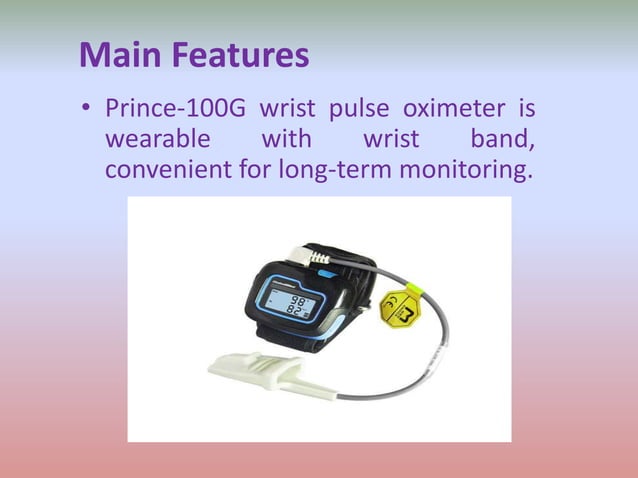 All about wrist pulse oximeter | PPT