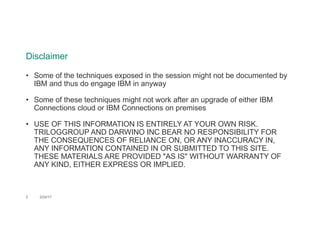 DEV-1430 IBM Connections Integration | PDF